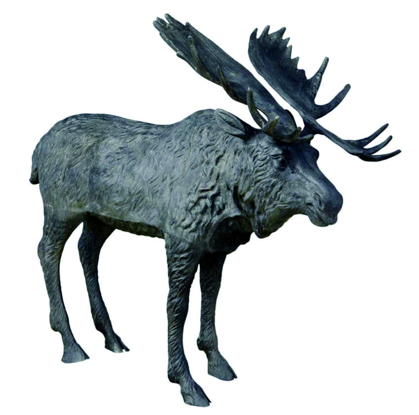 Garden statues of wild animals are much safer than the real deal | News ...